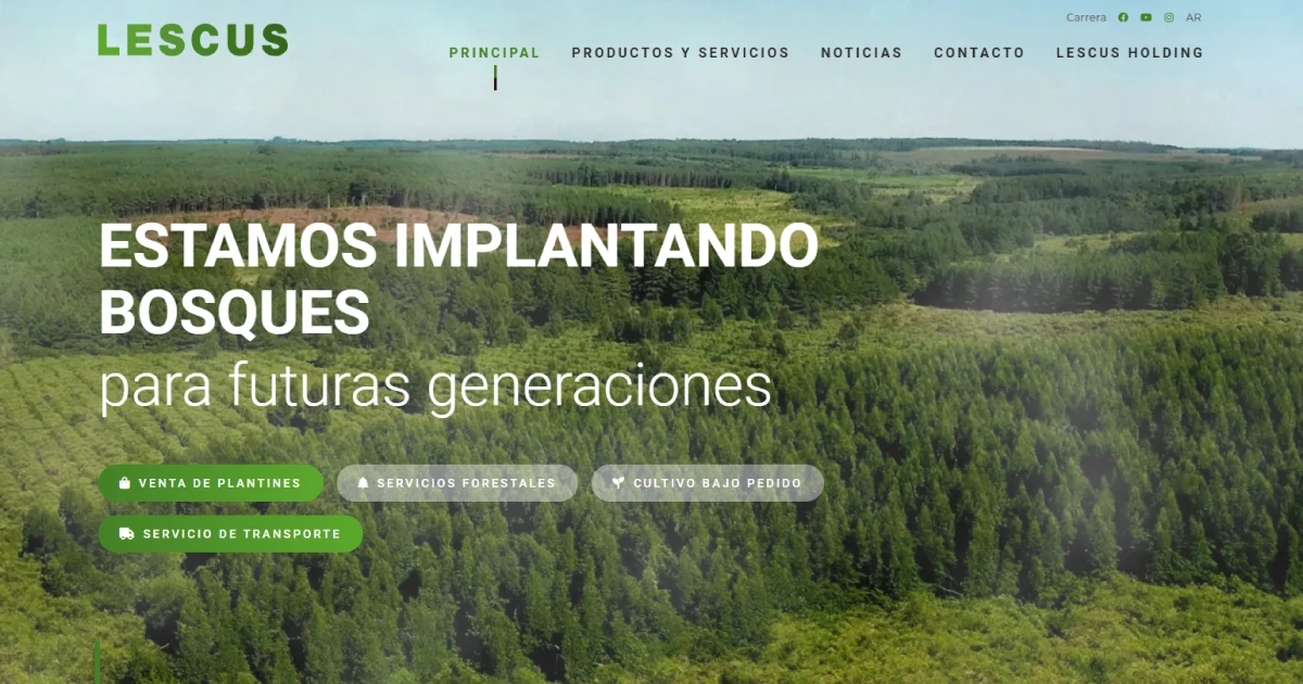 Venta de plantones forestales | LESCUS Cetkovice